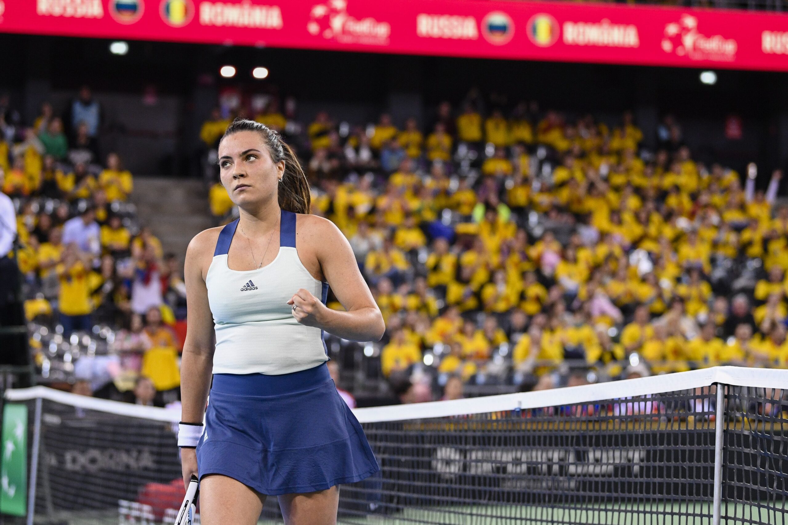 Gabriela Ruse menține în viață speranțele României în meciul de baraj ...