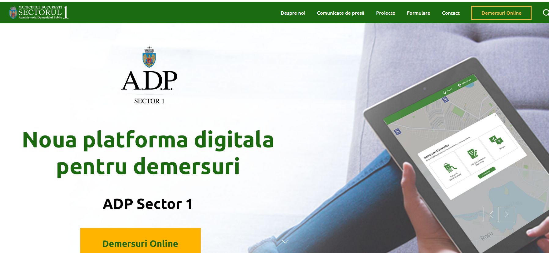 ADP Sector 1 lansează o aplicaţie pe mobil pentru raportarea ...