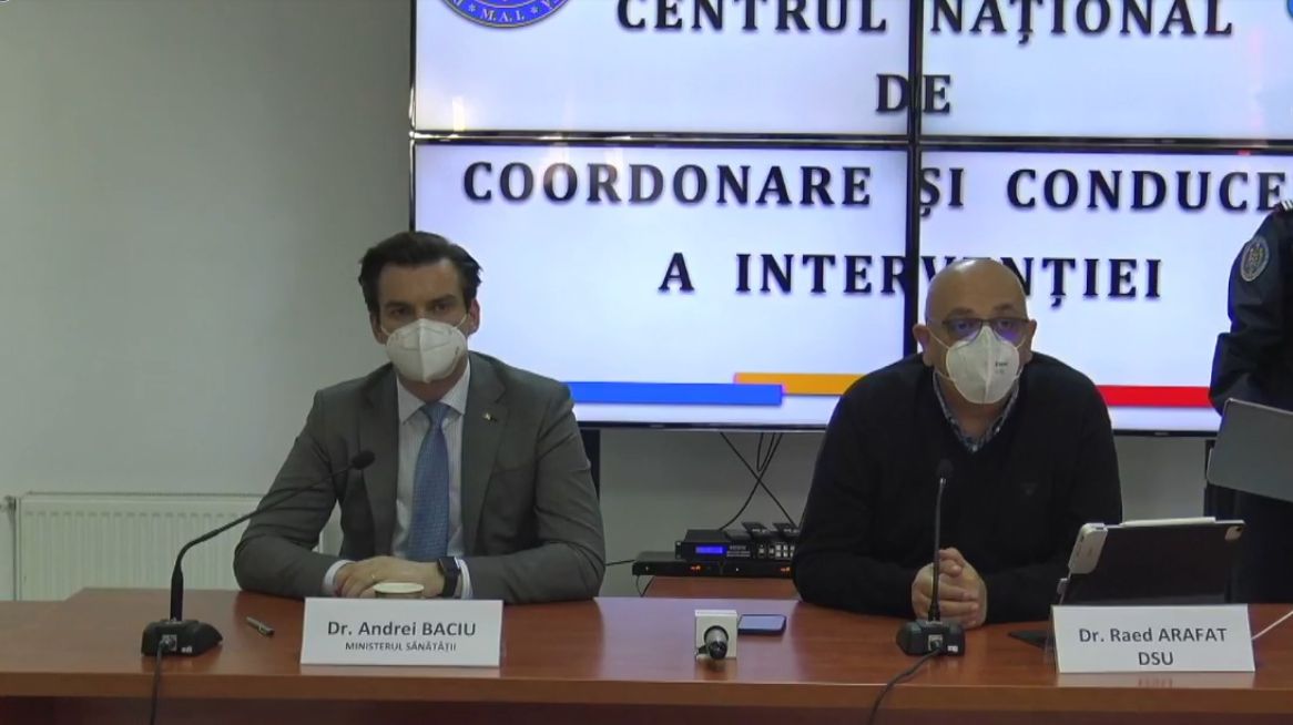 Andrei Baciu (MS): Cel mai probabil luni vor sosi 10.000 de doze de ...