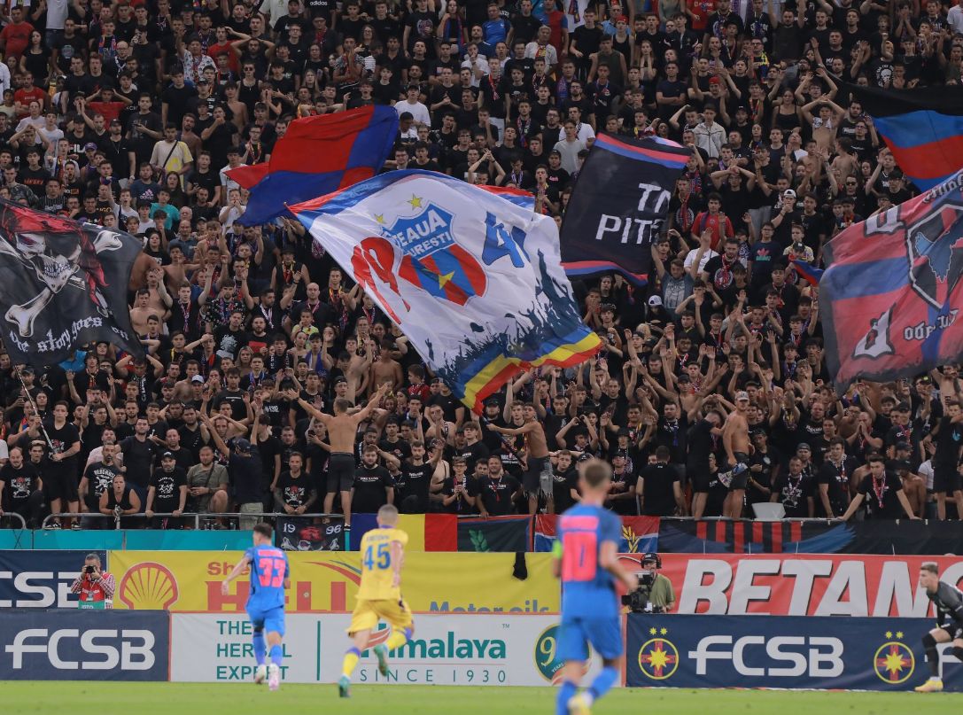 Ce banner este obligată FCSB de UEFA să afișeze la următorul meci și ...