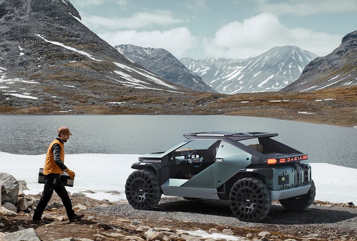 Dacia a lansat conceptul Manifesto, un SUV electric decapotabil (Foto ...