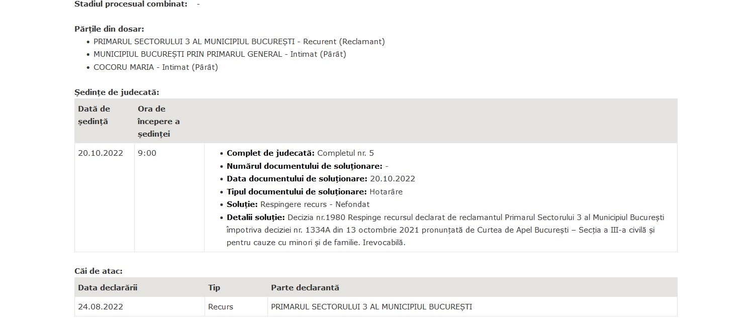 Negoiţă a pierdut irevocabil procesul pentru recuperarea celor 12 ...