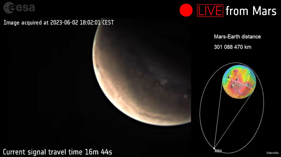 Primele imagini transmise live de pe Marte - spotmedia.ro