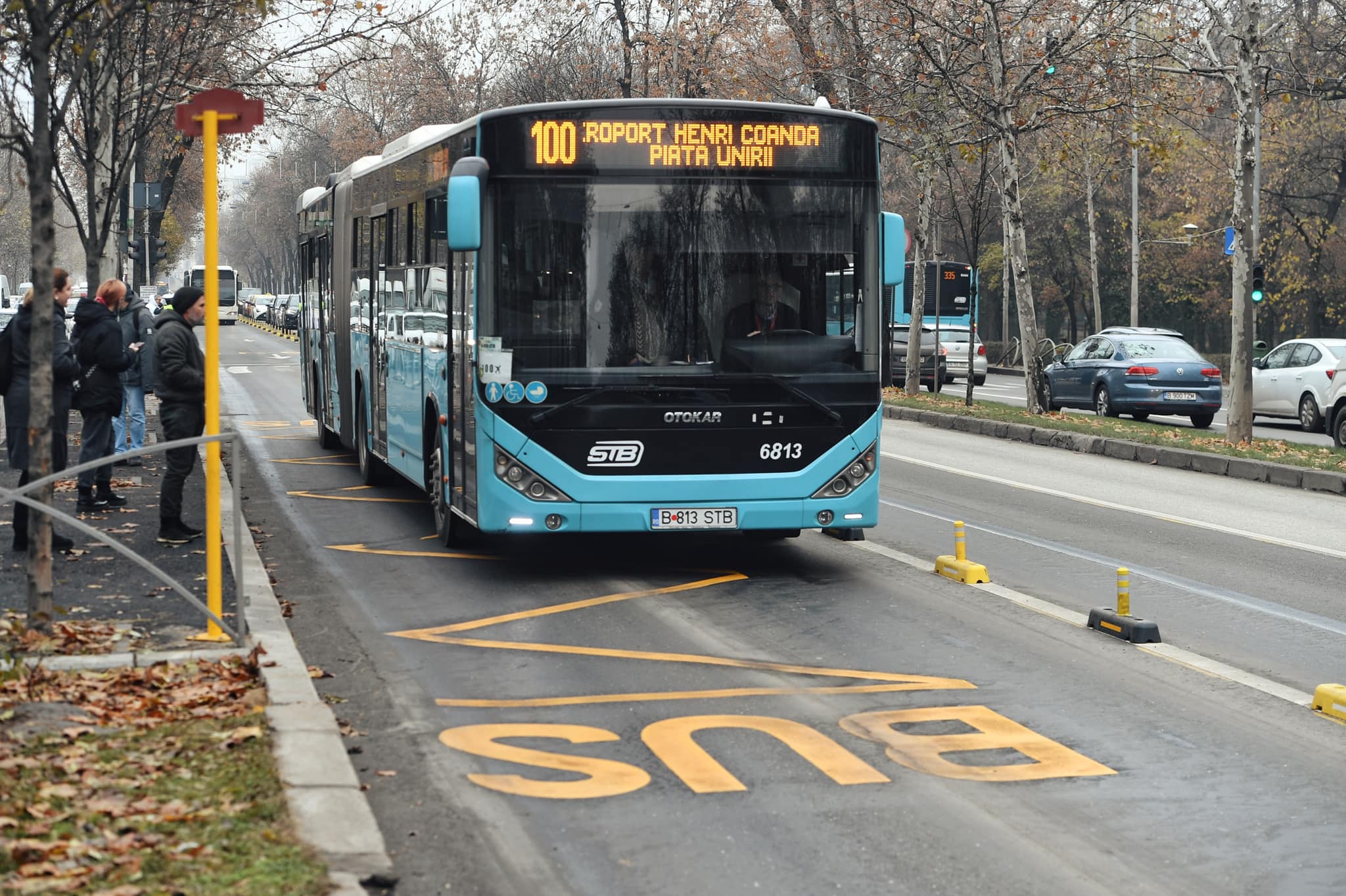 STB are 23 km de benzi unice. S-a mai inaugurat una la Casa Presei ...