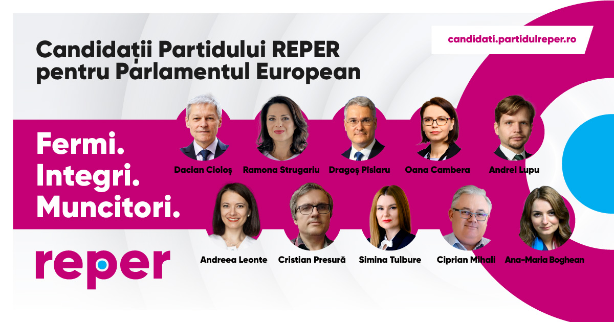 REPER și-a anunțat candidații la europarlamentare. Cristian Presură, pe ...