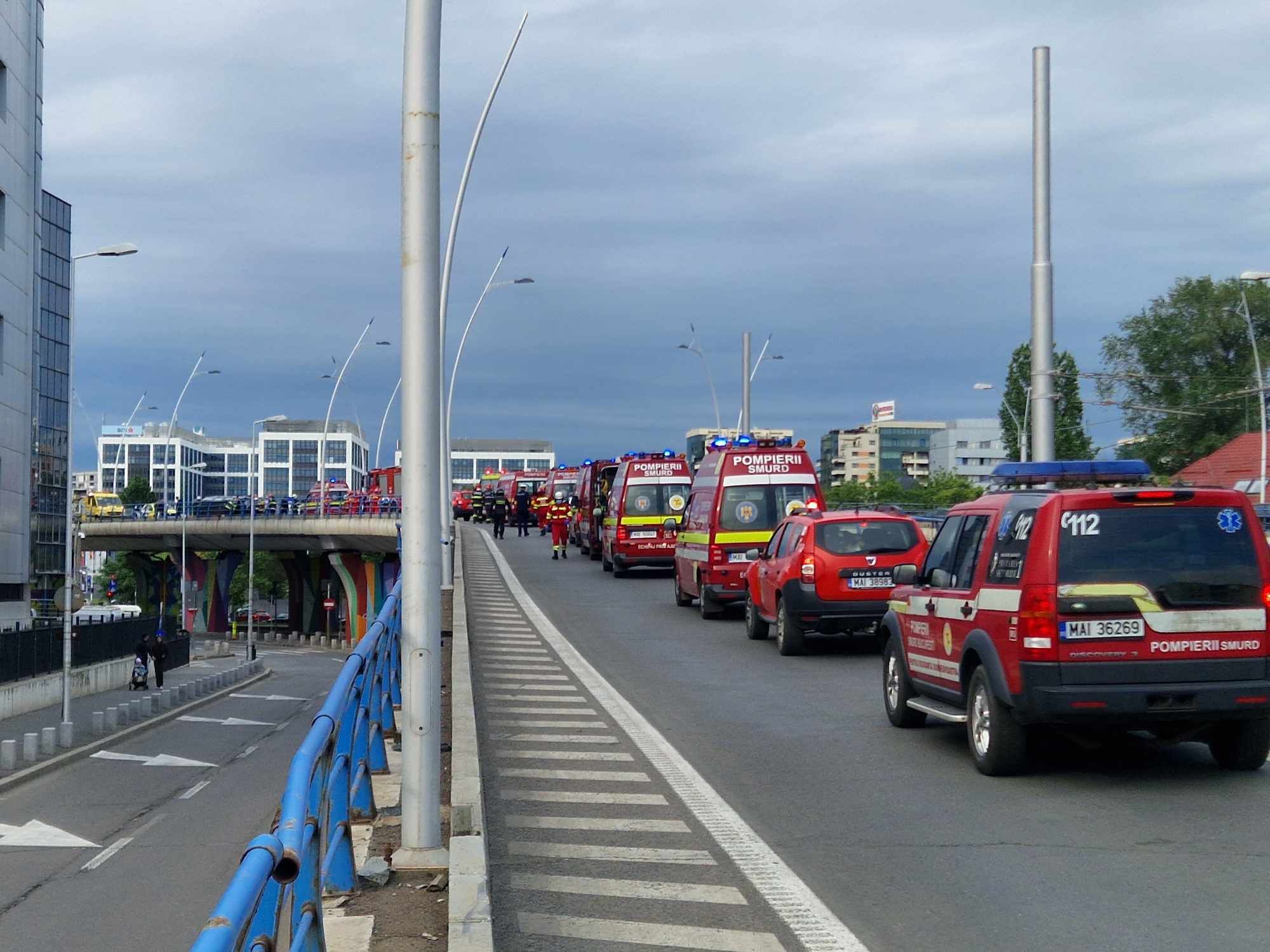 Accident grav pe Podul Basarab. Circulație blocată UPDATE - spotmedia.ro