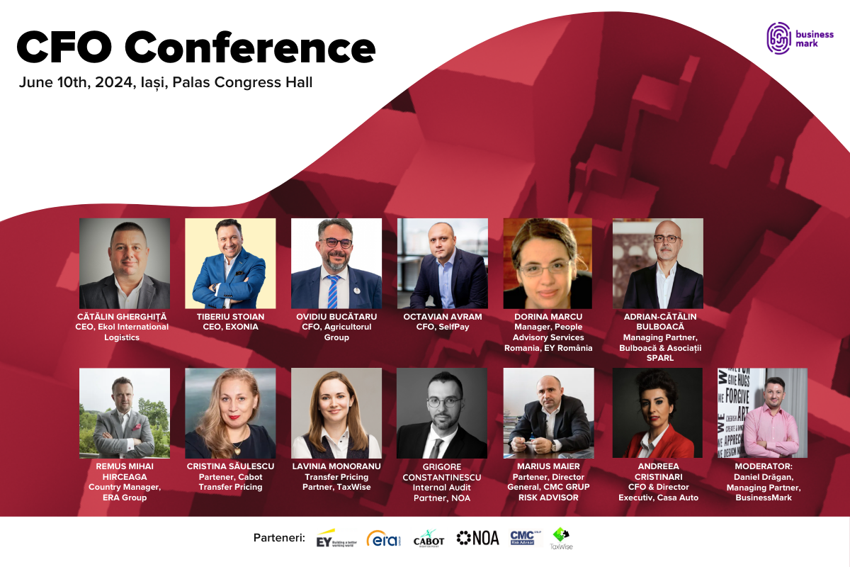CFO Conference Iași 2024: Liderii financiari dezbat provocările unei perioade de volatilitate și ...