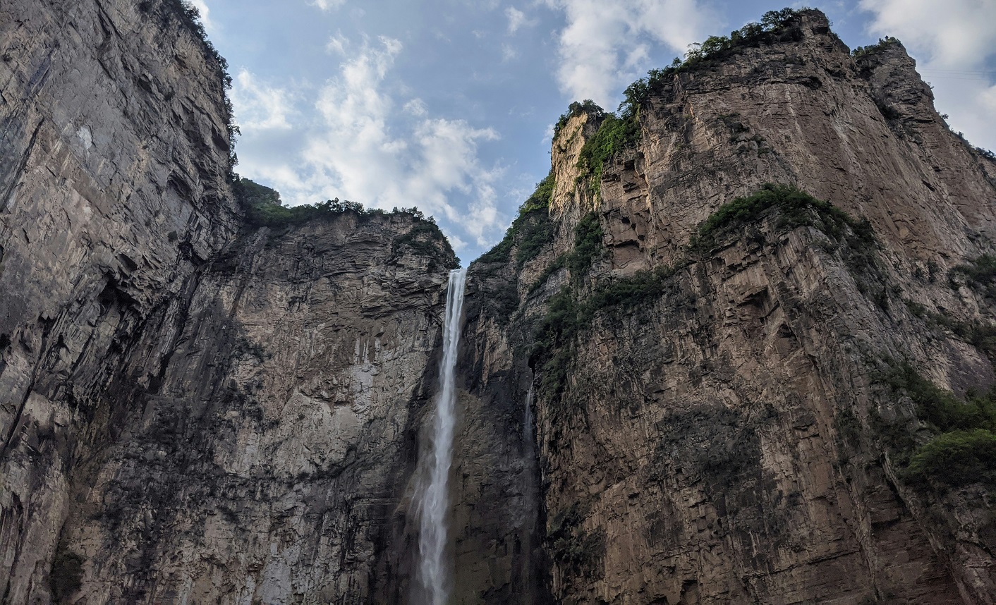 A spectacular waterfall has become famous after it was discovered that ...