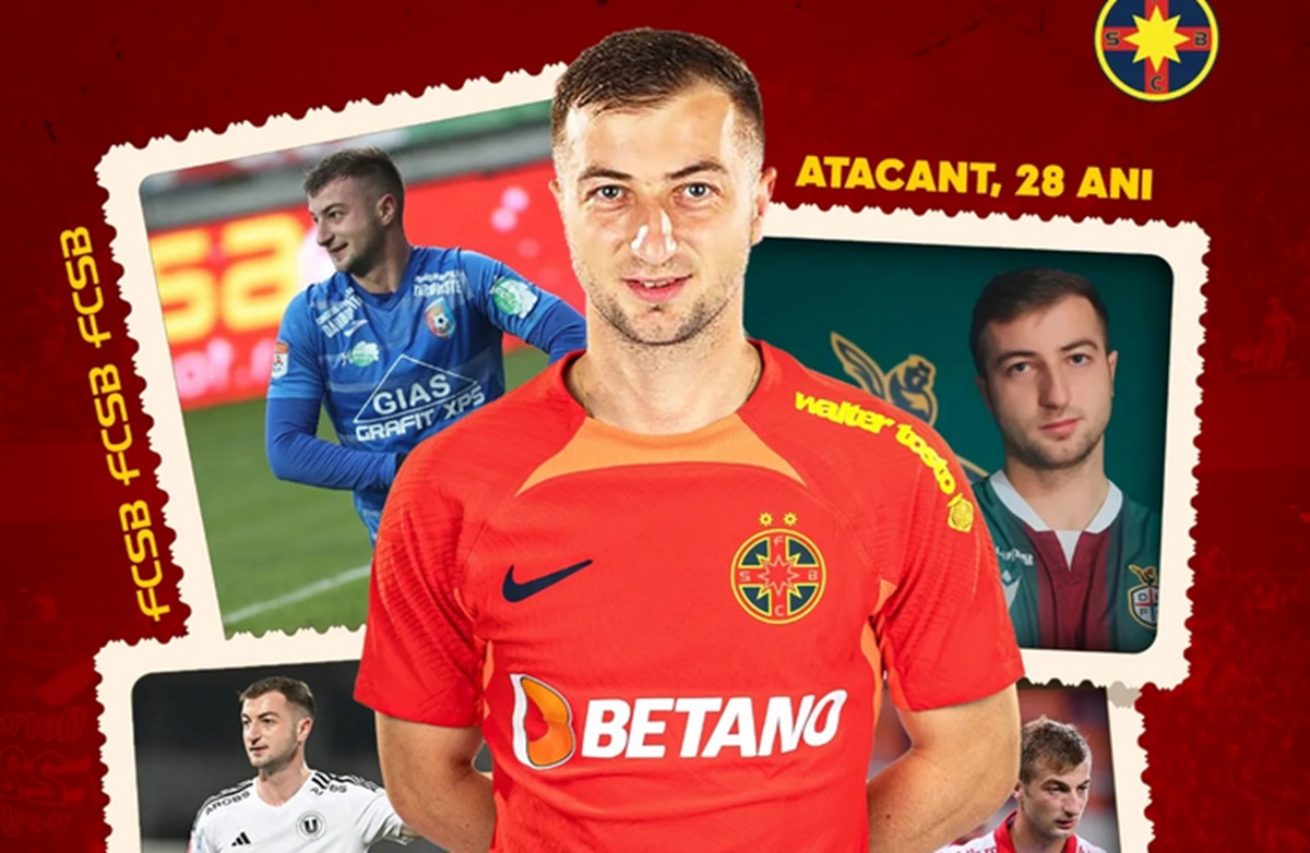 Daniel Popa, noul atacant de la FCSB - oficial - spotmedia.ro