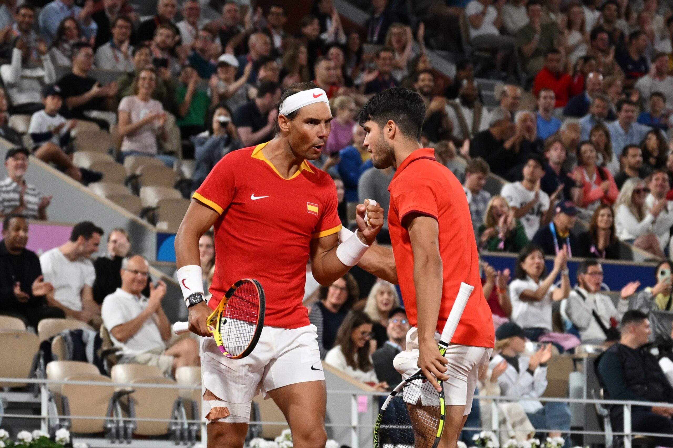 A superb start for Rafael Nadal at the 2024 Olympic Games, alongside ...