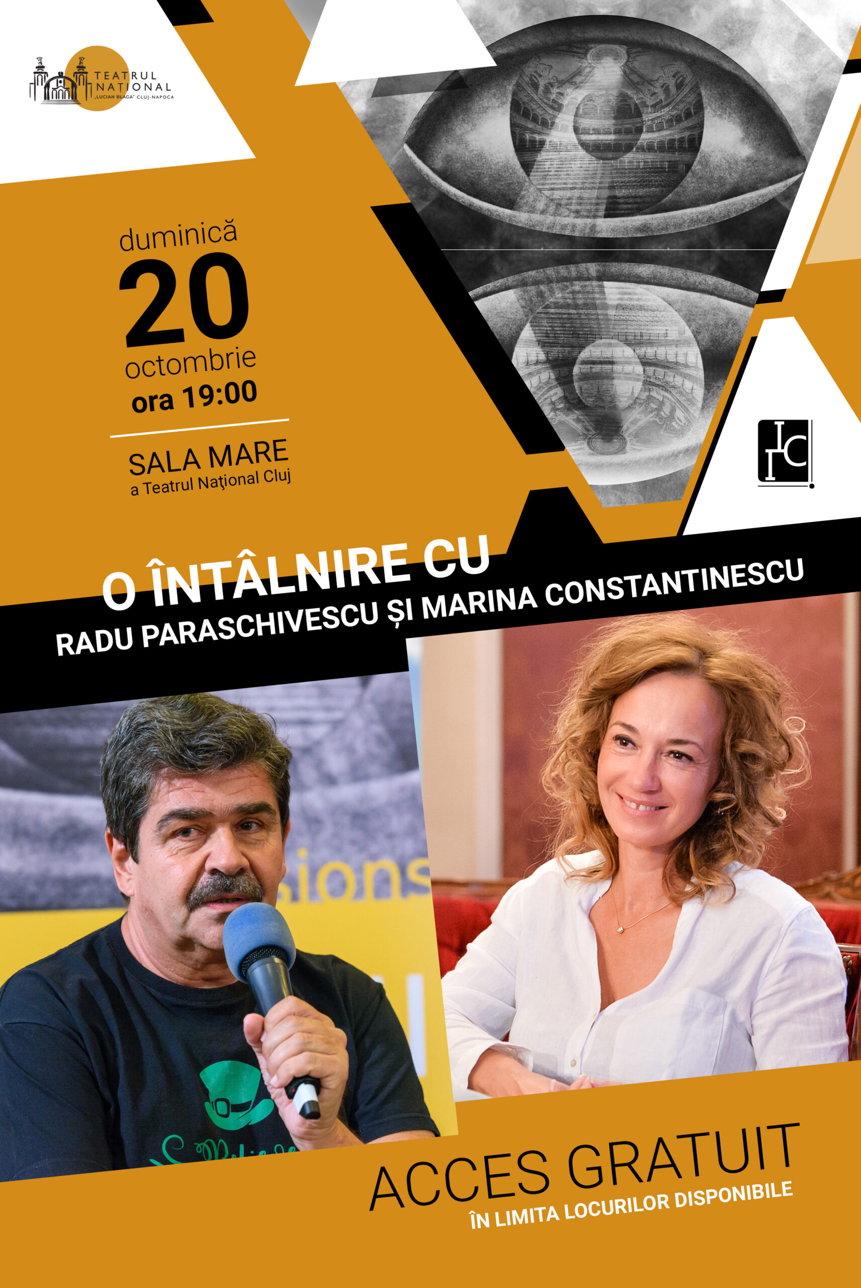 Radu Paraschivescu și Marina Constantinescu - o întâlnire inedită pe ...