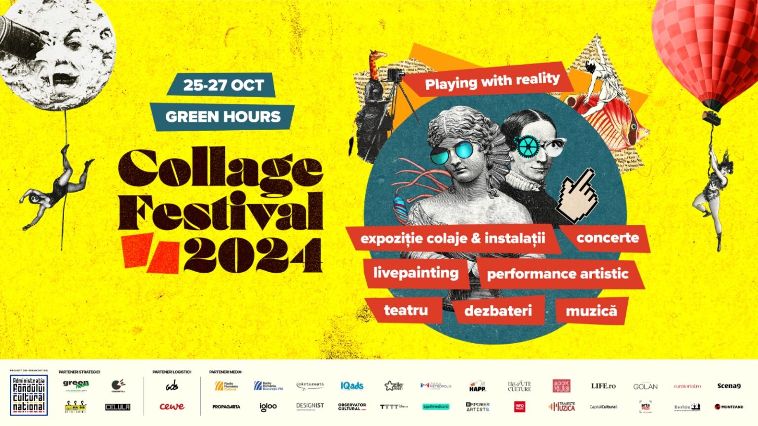Collage Festival 2024: Trei zile de artă și spectacole la Green Hours ...