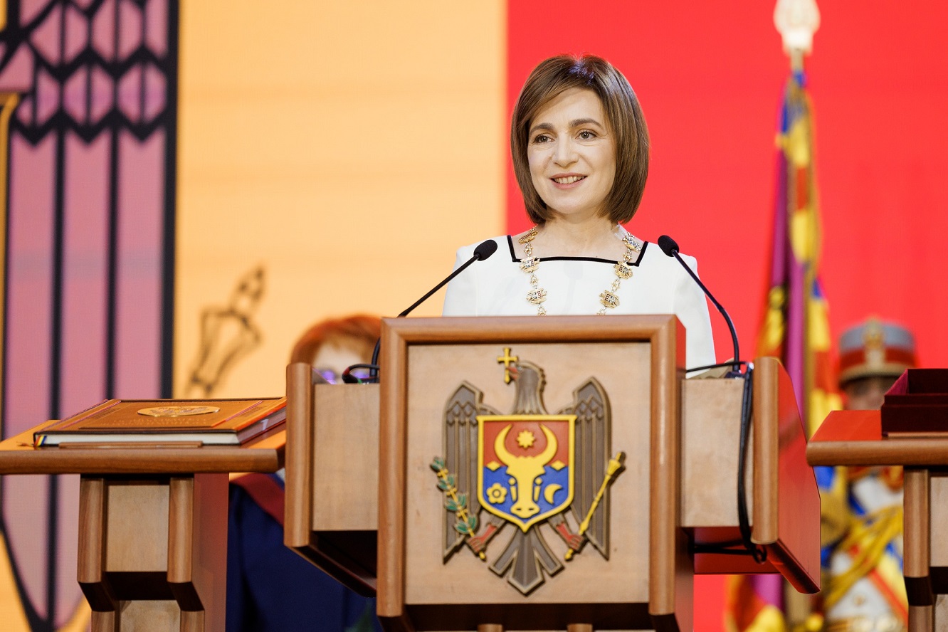 Maia Sandu, mesaj de susținere pentru Nicușor Dan: Succes! Îți admir ...