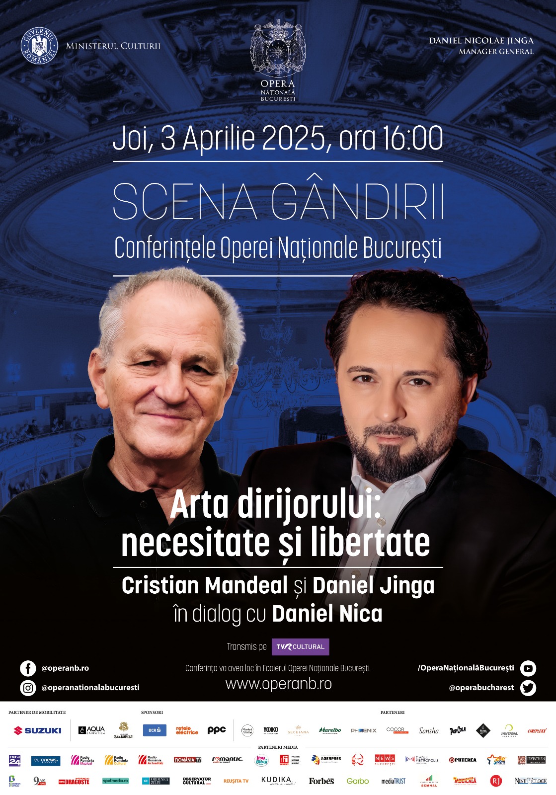 Cristian Mandeal și Daniel Jinga, despre libertate și necesitate în ...