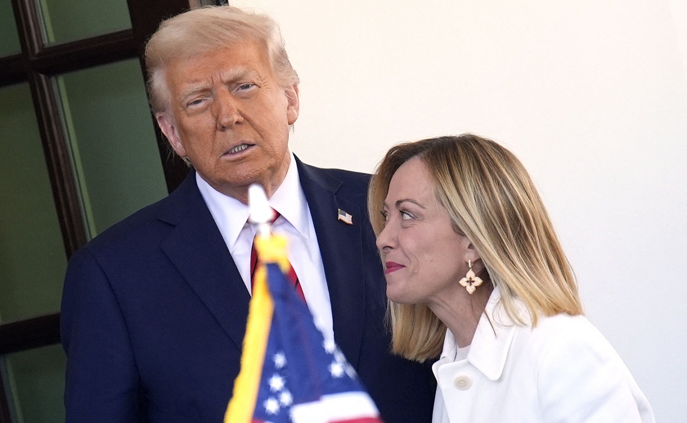 Trump welcomed Giorgia Meloni to the White House and is 100% sure that ...