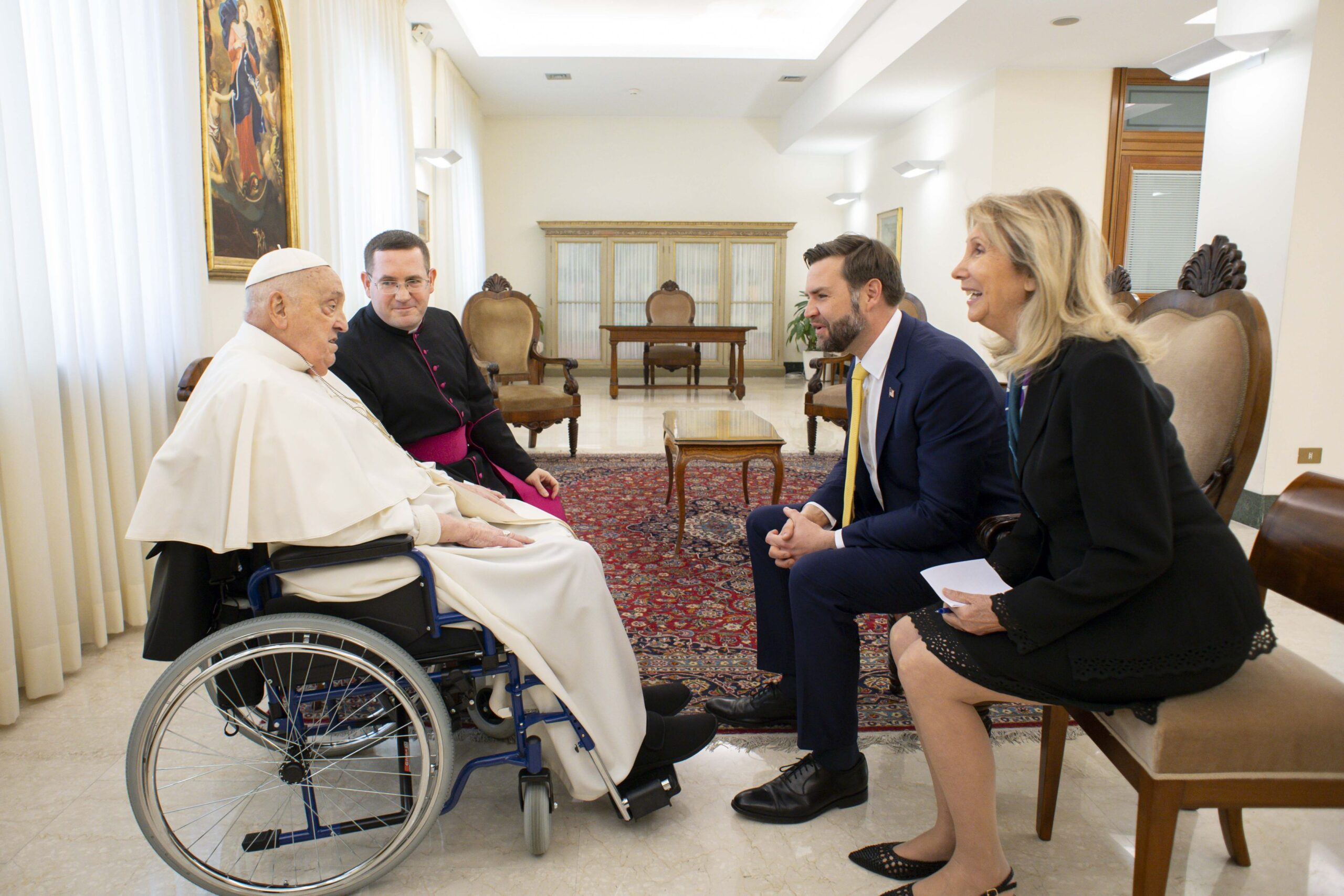 J.D. Vance, the latest official to meet with Pope Francis. What did ...