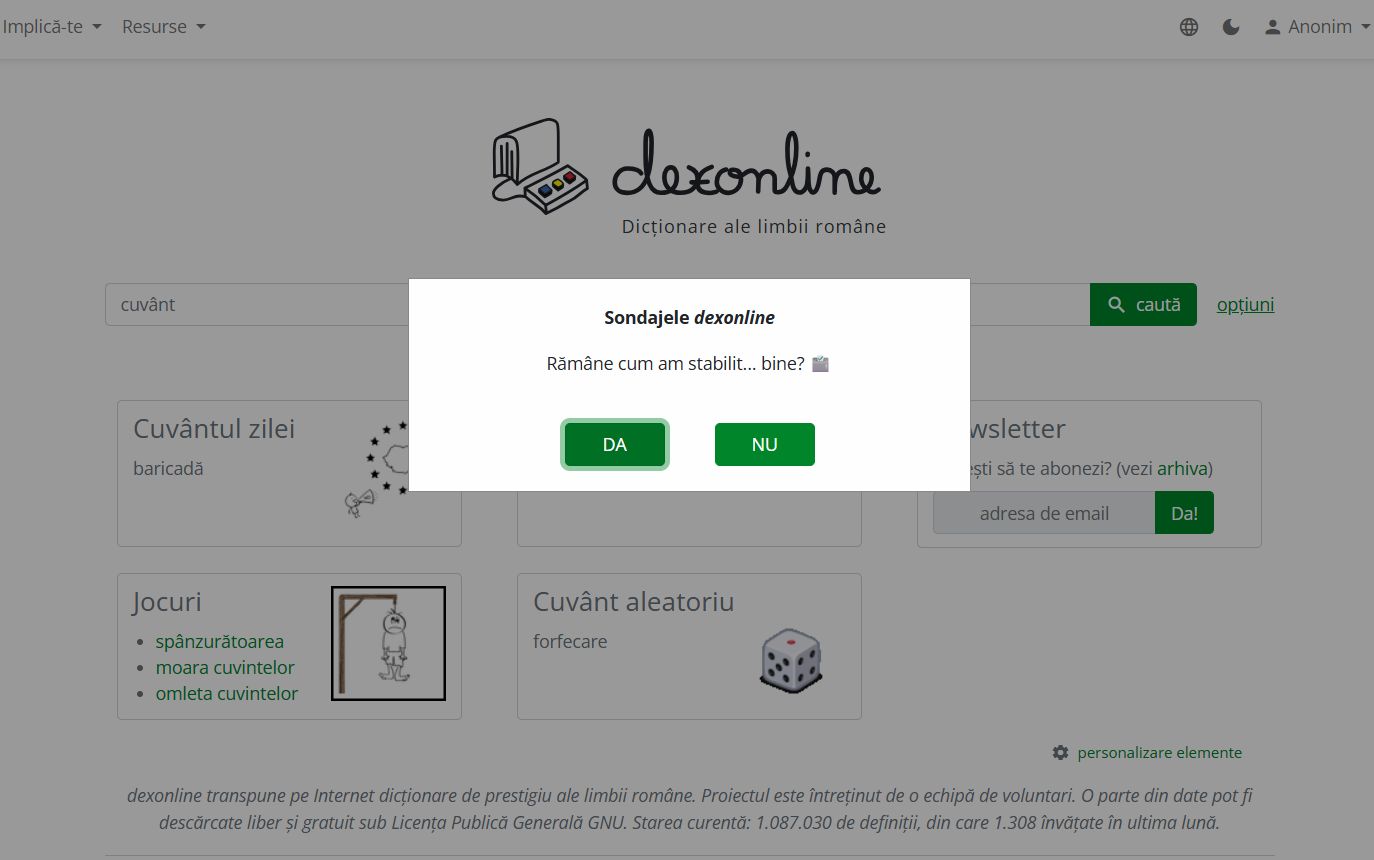 Dexonline, sancționat la sesizarea AUR: Biroul Electoral decide că a ...