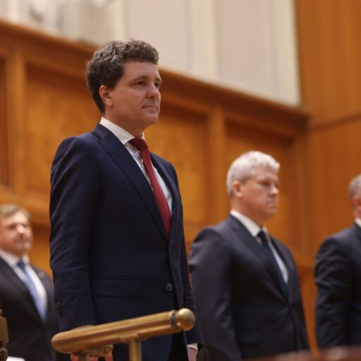 Aheea, fiica lui Nicușor Dan, l-a susținut în Parlament la învestire ...