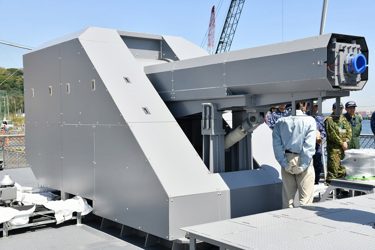 Japan has the weapon of the future: The electric cannon that can shoot ...