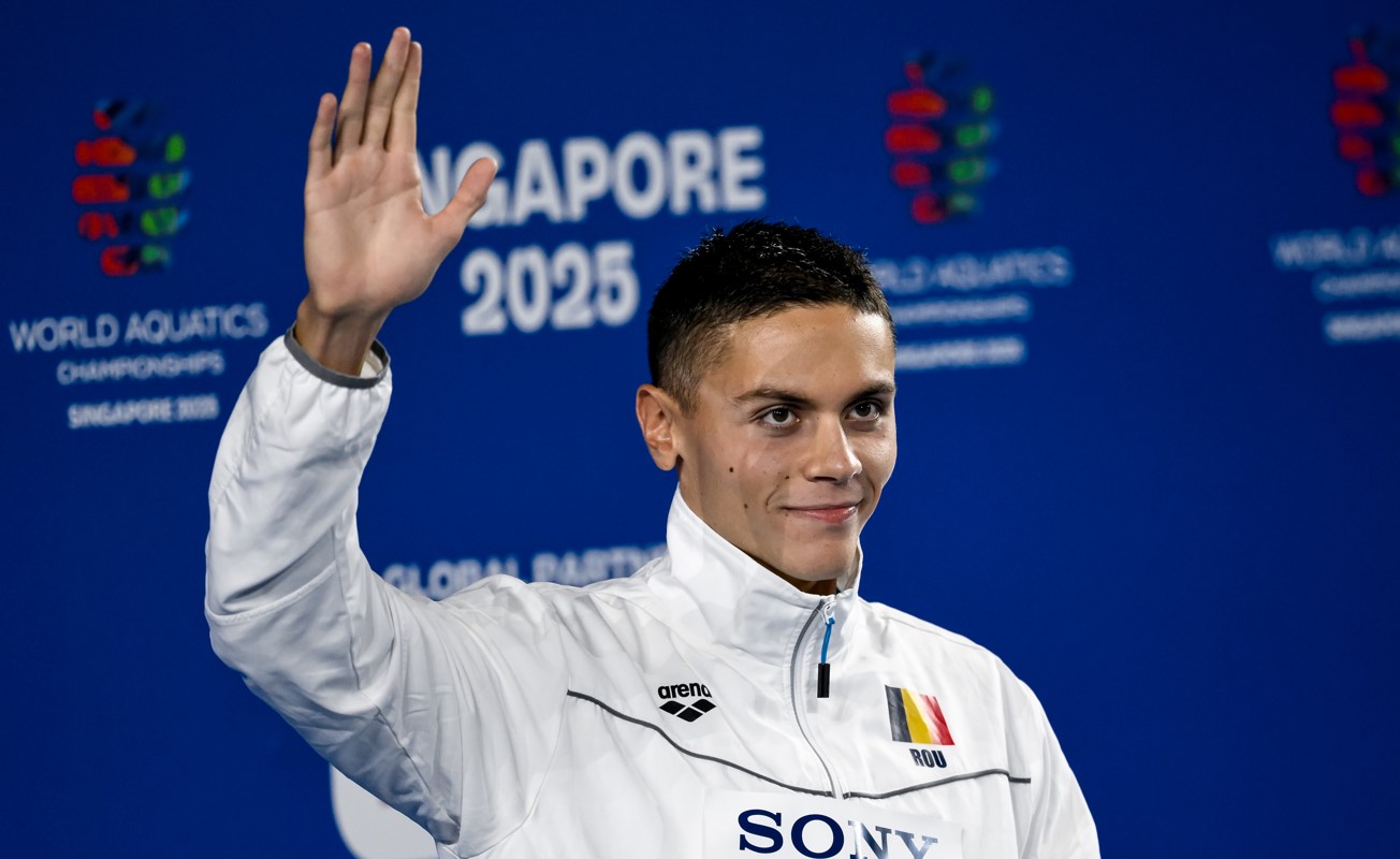 David Popovici se califică în finala probei de 100 metri liber de la Mondialele de natație ...