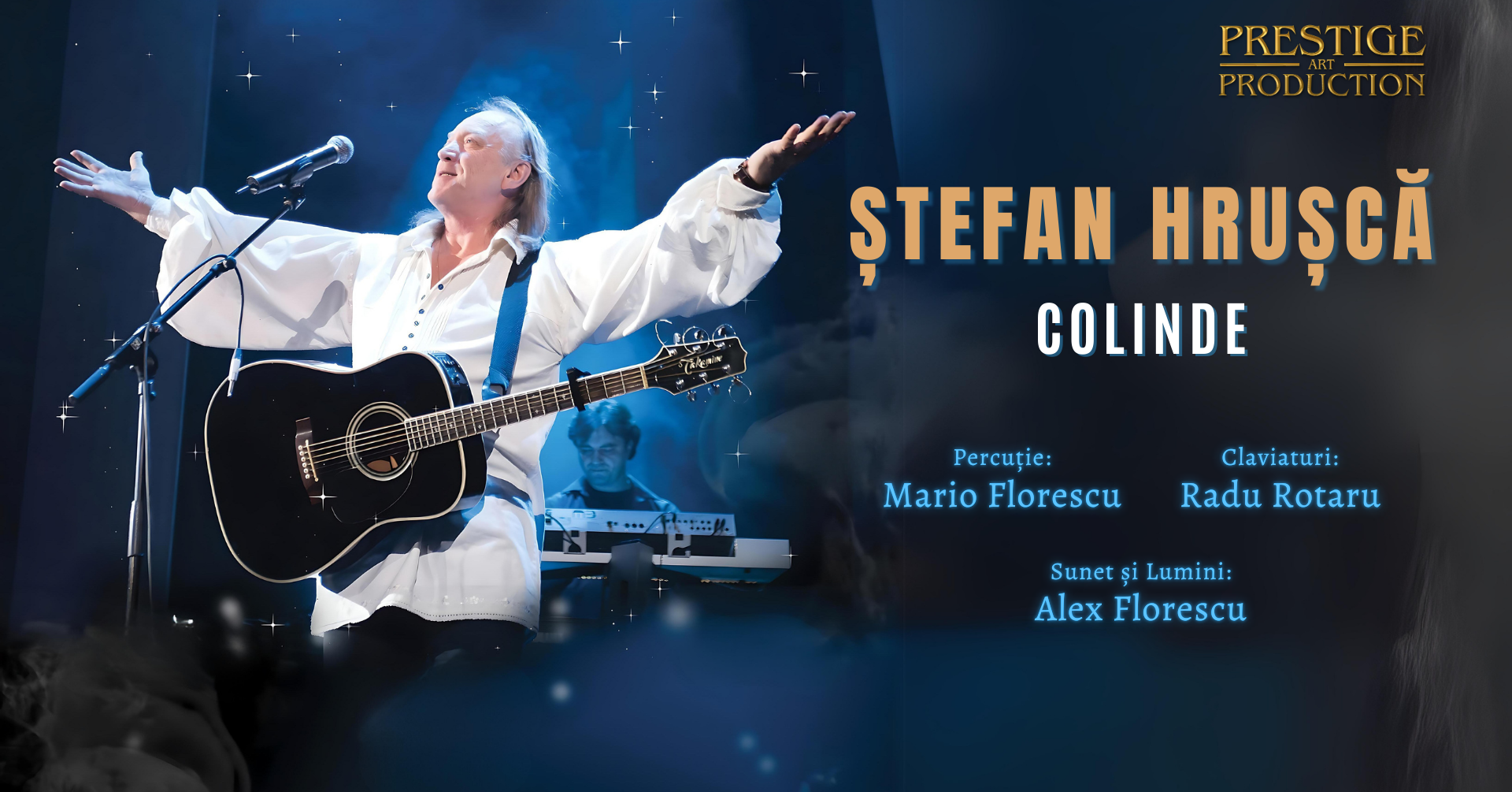 Ștefan Hrușcă pornește într-un nou turneu național de colinde, o ...