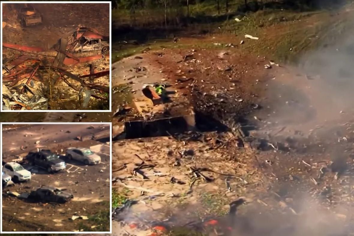 Explozie devastatoare la o fabrică de explozibili militari din ...