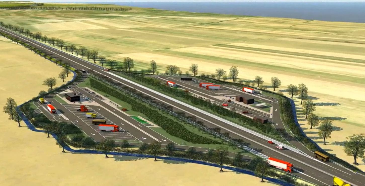 Cel mai dificil lot al Autostrăzii A8 și cel mai lung drum expres din ...