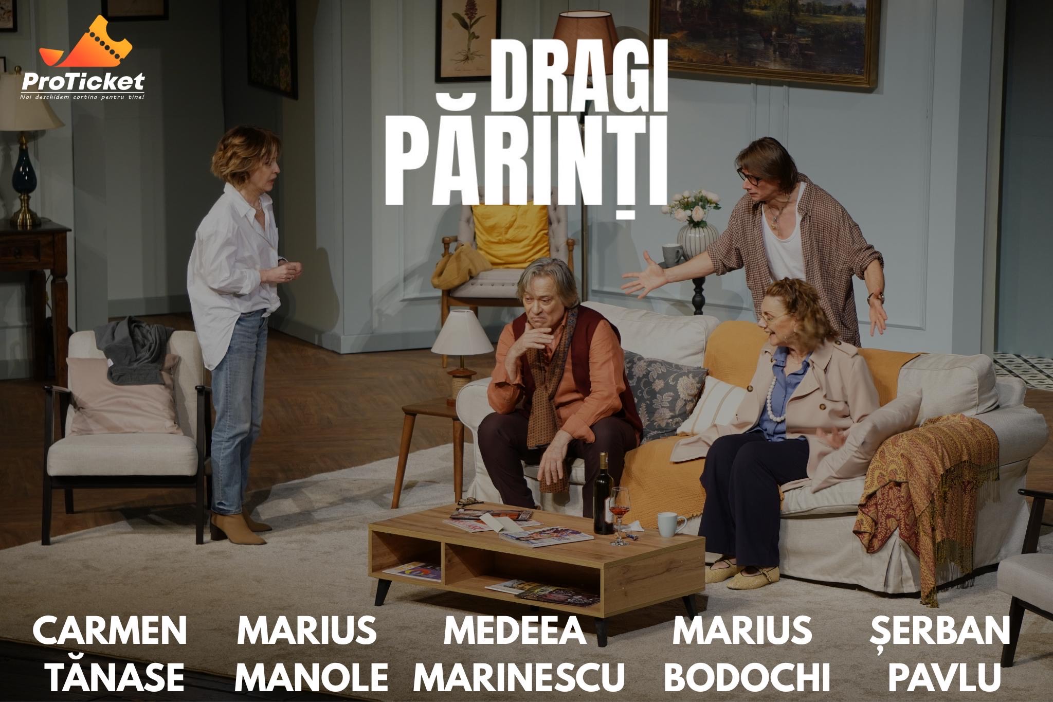 „Dragi părinți”, reprezentație specială la cererea publicului, pe scena ...