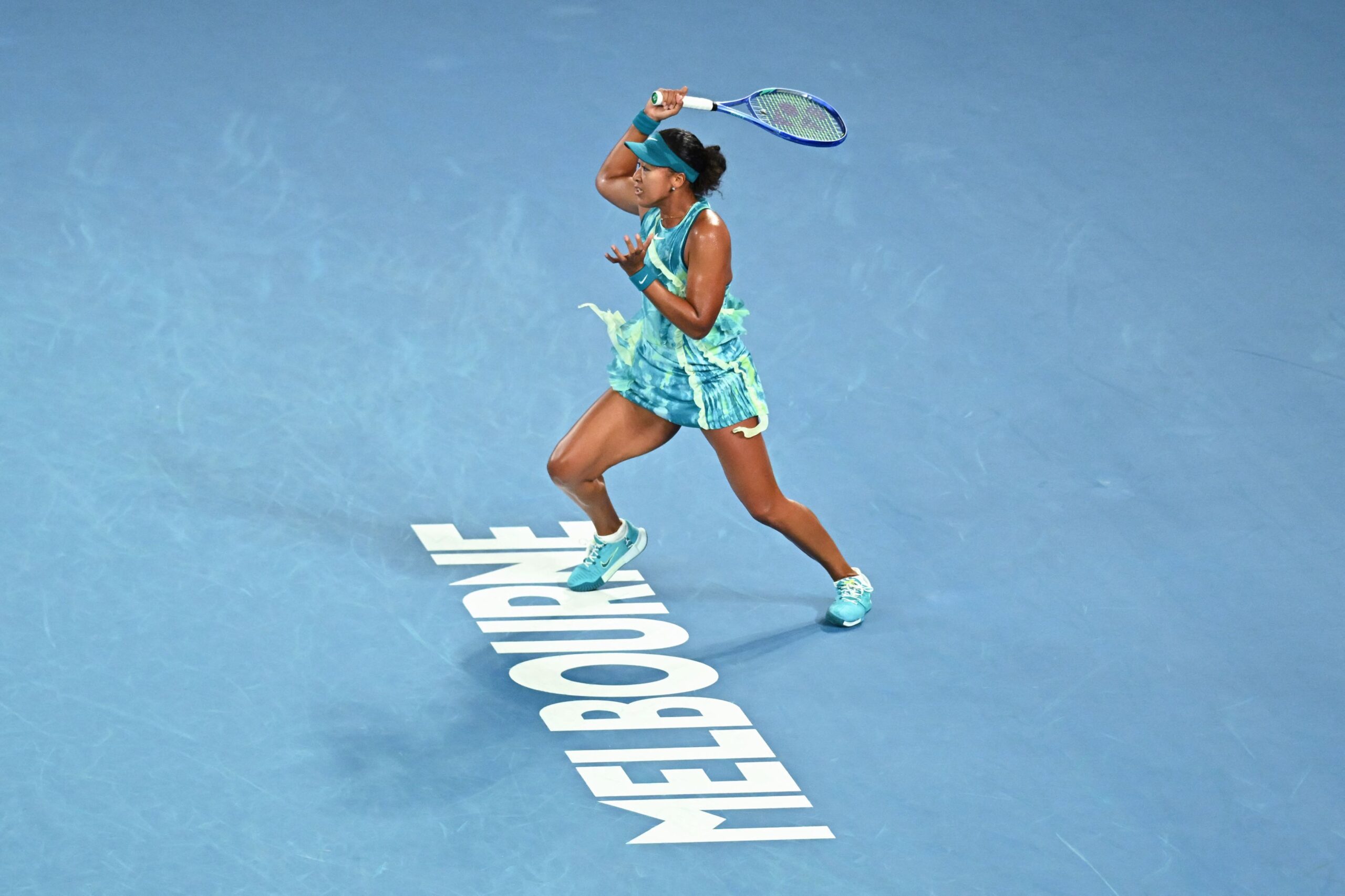 Naomi Osaka withdrew before the match against Maddison Inglis at the ...