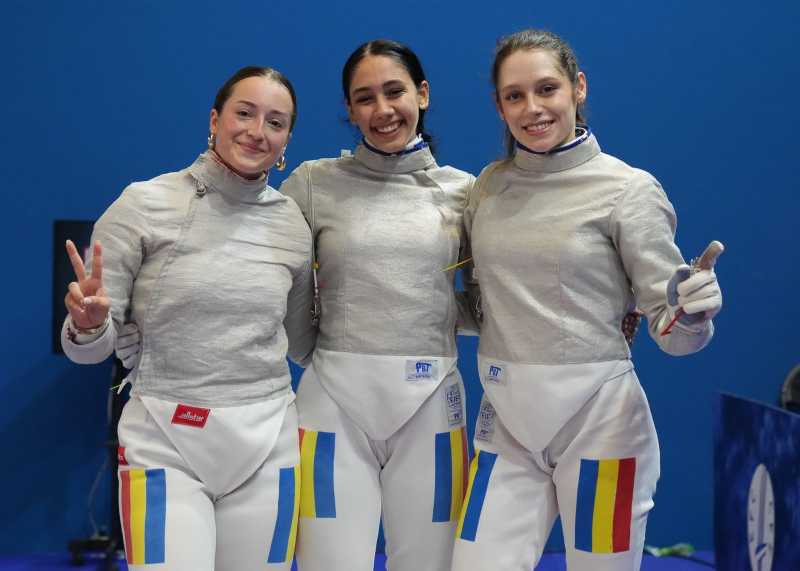 Scrimă: Locul 12 la Campionatele Europene pentru echipa feminină de ...